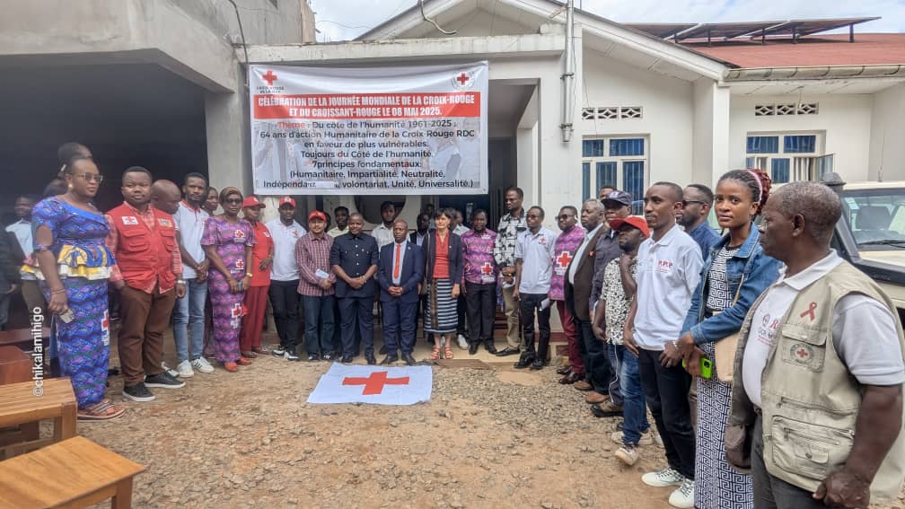 Sud-Kivu : La Croix-Rouge RDC réaffirme son engagement d'œuvrer aux ...